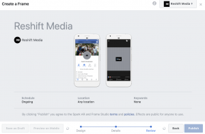 How To Use Facebook Frames To Promote Your Brand - Reshift Media
